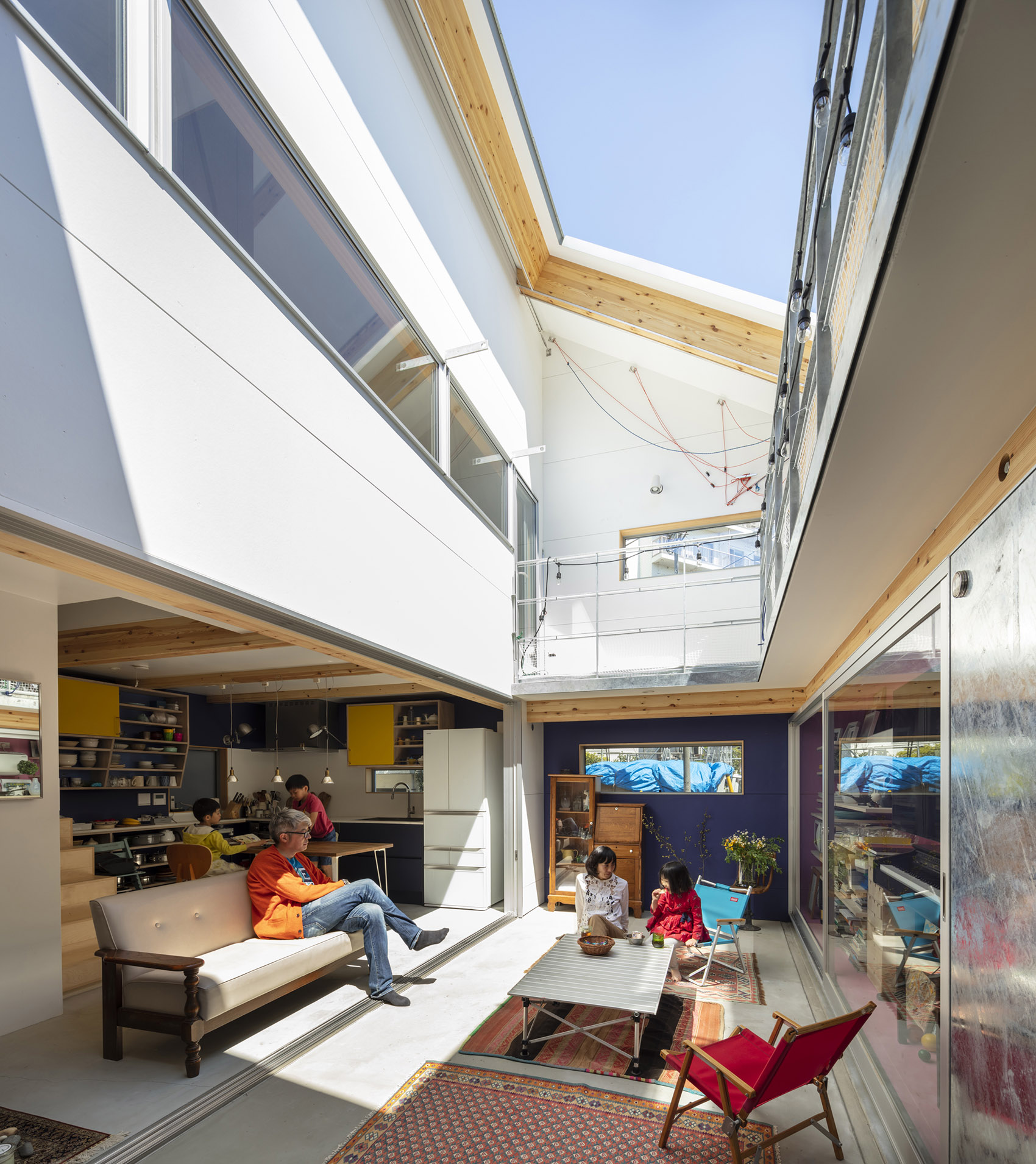 Open Sky House by Yoshitaka Suzuki and Associates - 谷德设计网