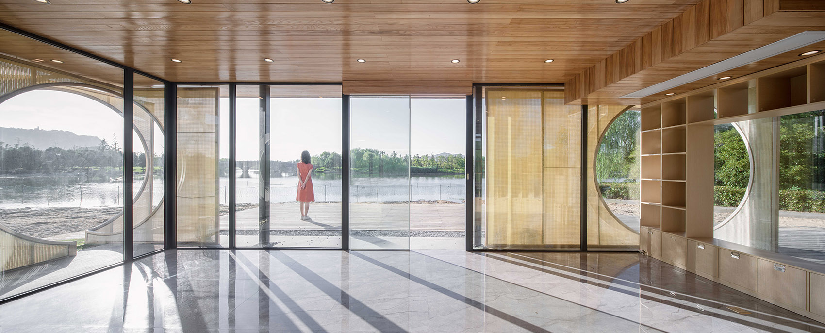 Screen Pavilion – Dingshan Pavilio in Xianghu, China by Ray&Emilio ...