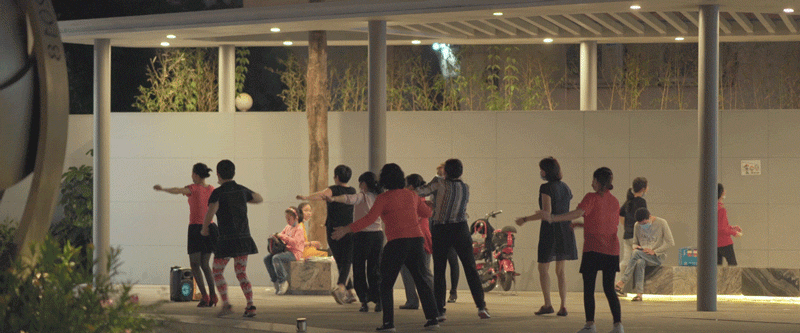 Dongjiaotou Metro Station Park in Shekou Subdistrict, Shenzhen, China ...