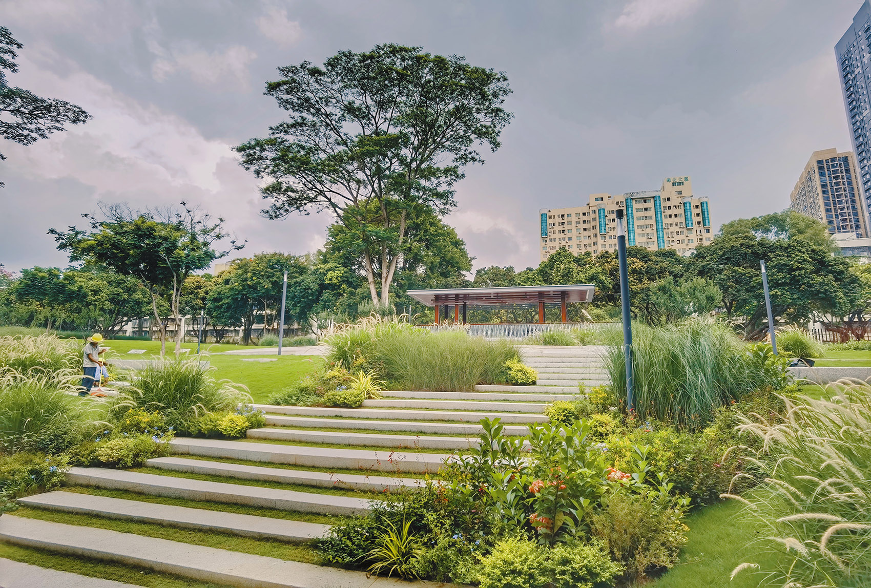 Zhongkang Community Regeneration Ideal Park, Shenzhen, China by WENKE ...