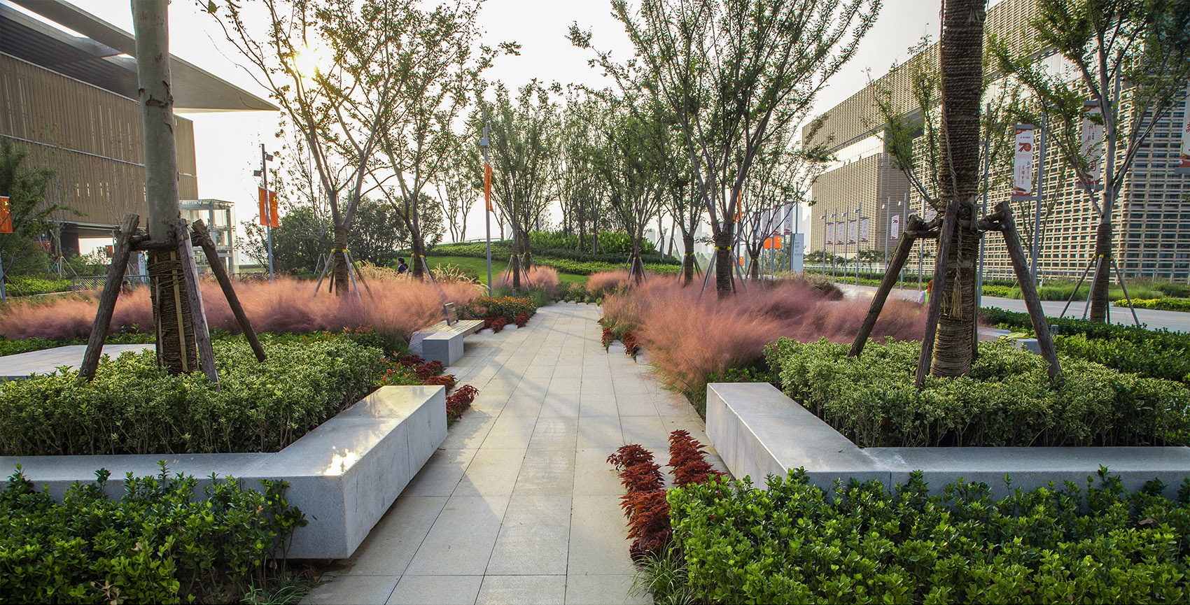 Landscape of Jining Cultural Center Phase I, China by LDG Lansikaipu ...