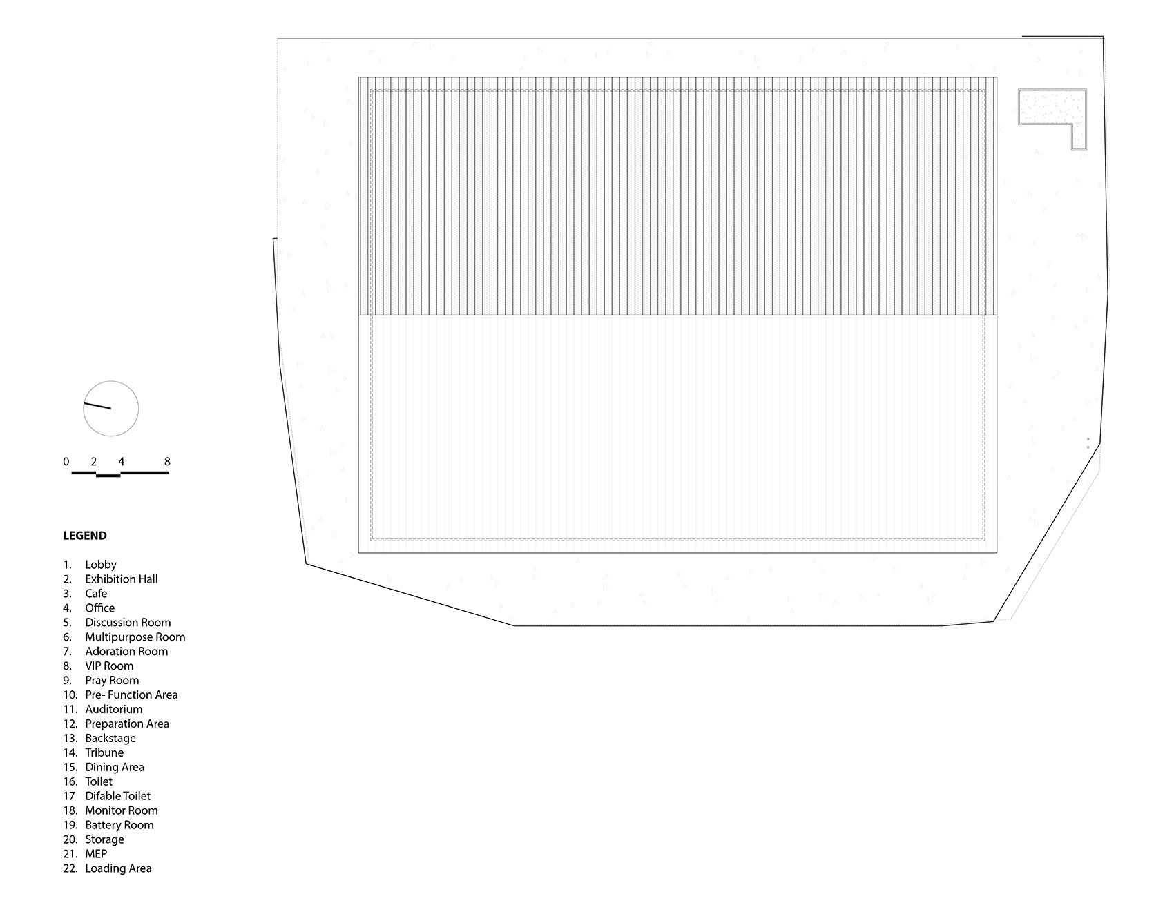 WM Plenary Hall, Indonesia by Bgnr Architects - 谷德设计网