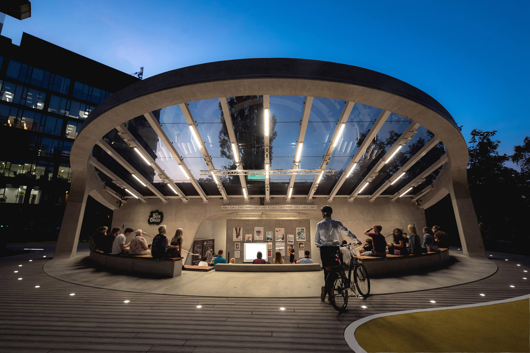 Brain Embassy Amphitheatre by mode:lina - 谷德设计网