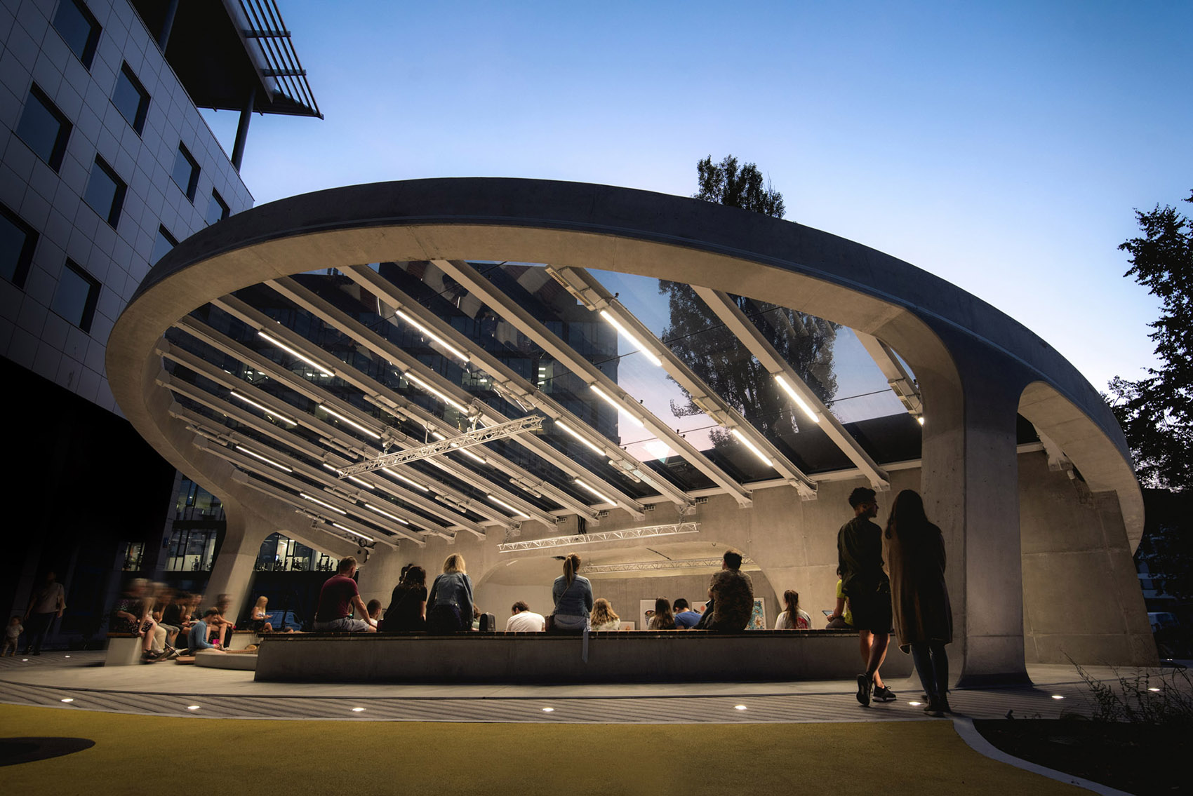 Brain Embassy Amphitheatre by mode:lina - 谷德设计网