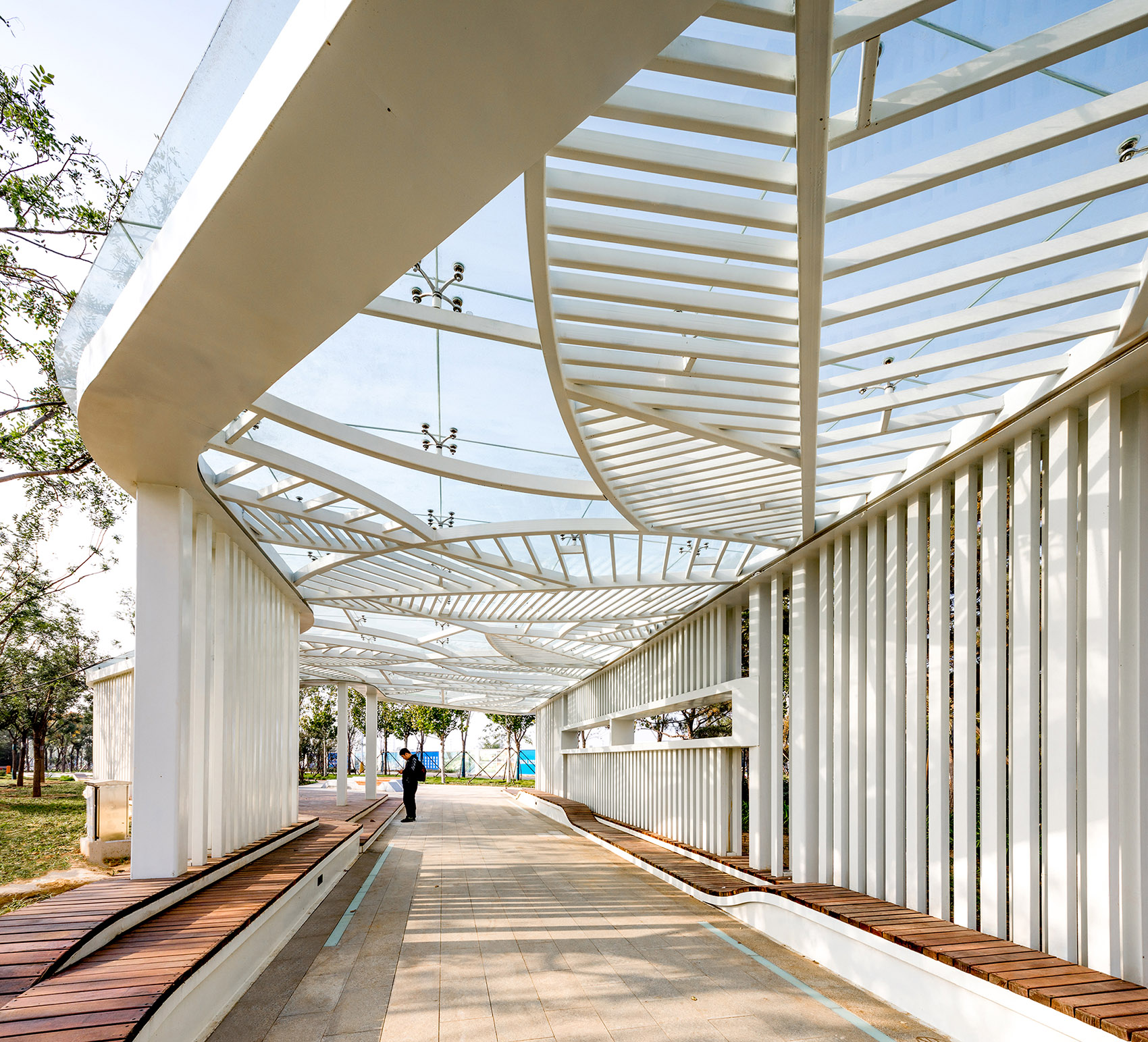 Landscape Design of Central Green Axis of Beijing-Tangshan Avenue in ...