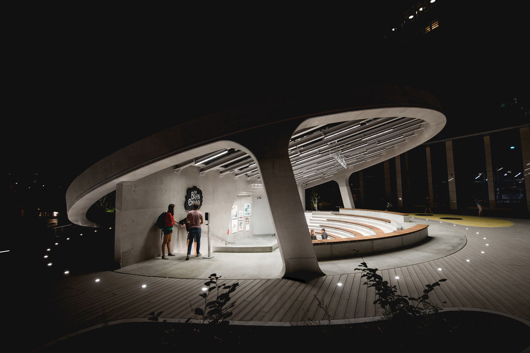 Brain Embassy Amphitheatre by mode:lina - 谷德设计网