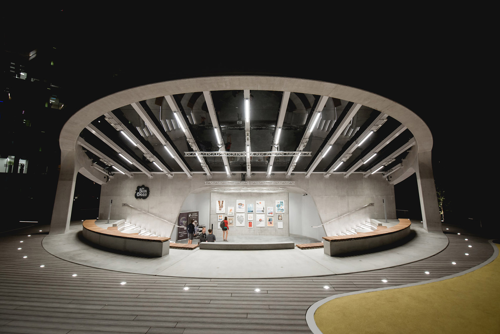 Brain Embassy Amphitheatre by mode:lina - 谷德设计网