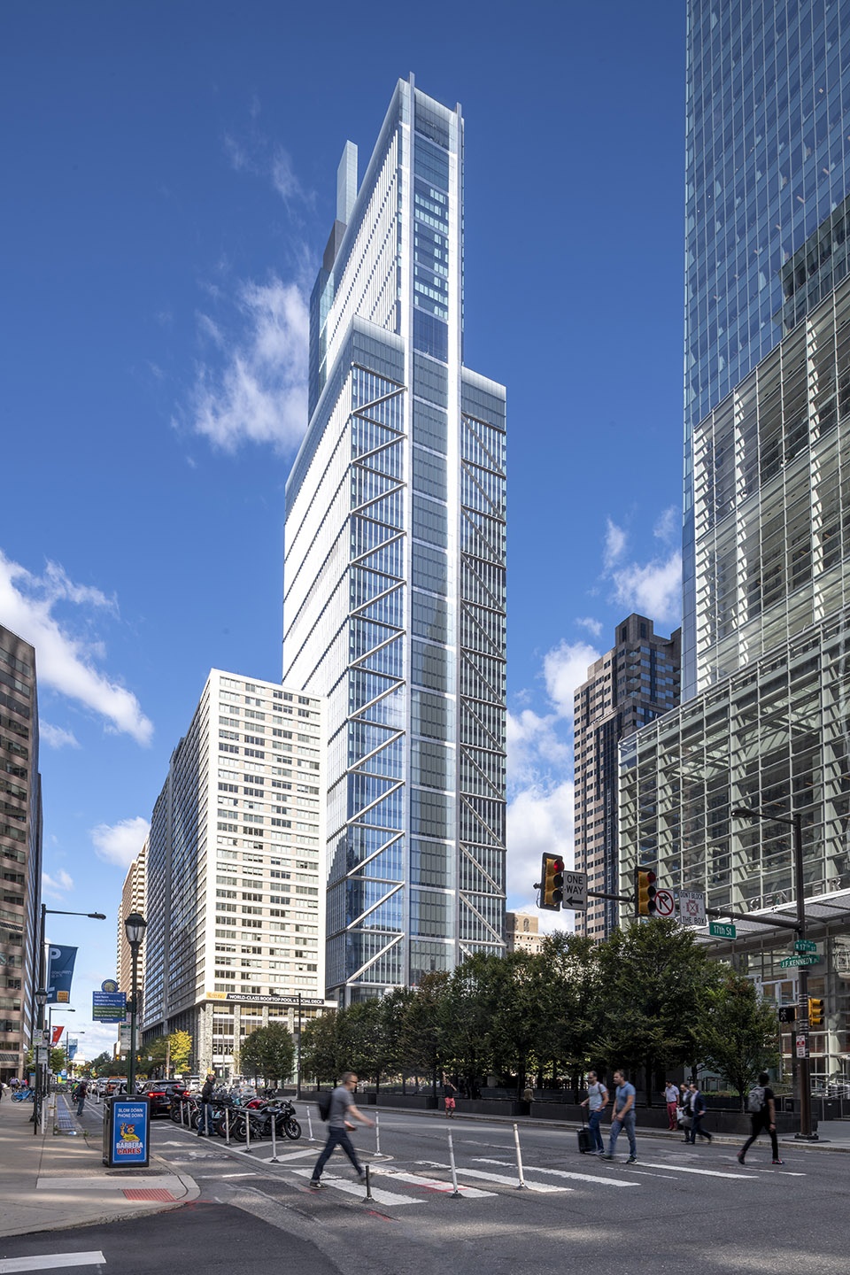 Comcast Technology Center and Four Seasons Hotel by Foster + Partners ...