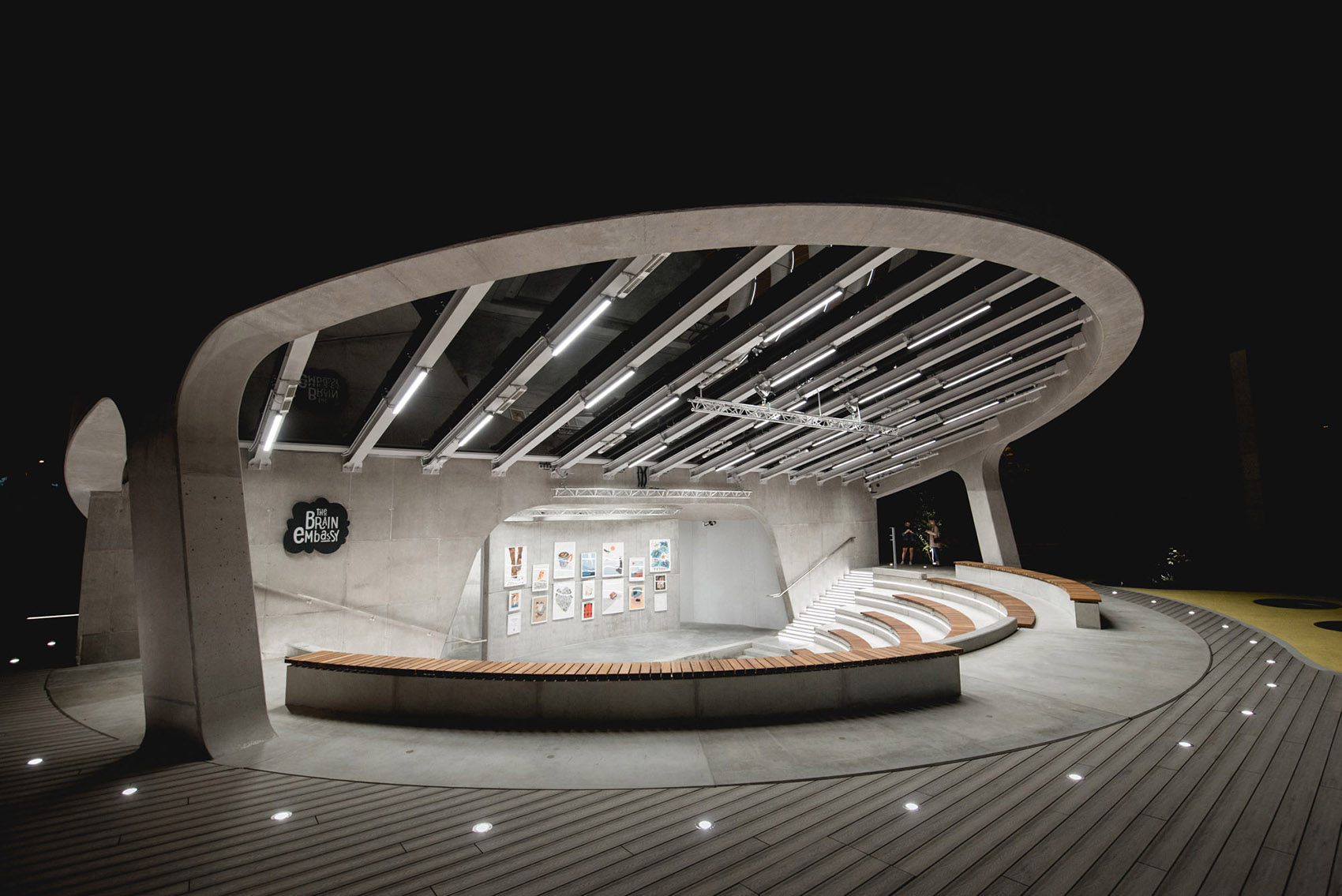 Brain Embassy Amphitheatre by mode:lina - 谷德设计网