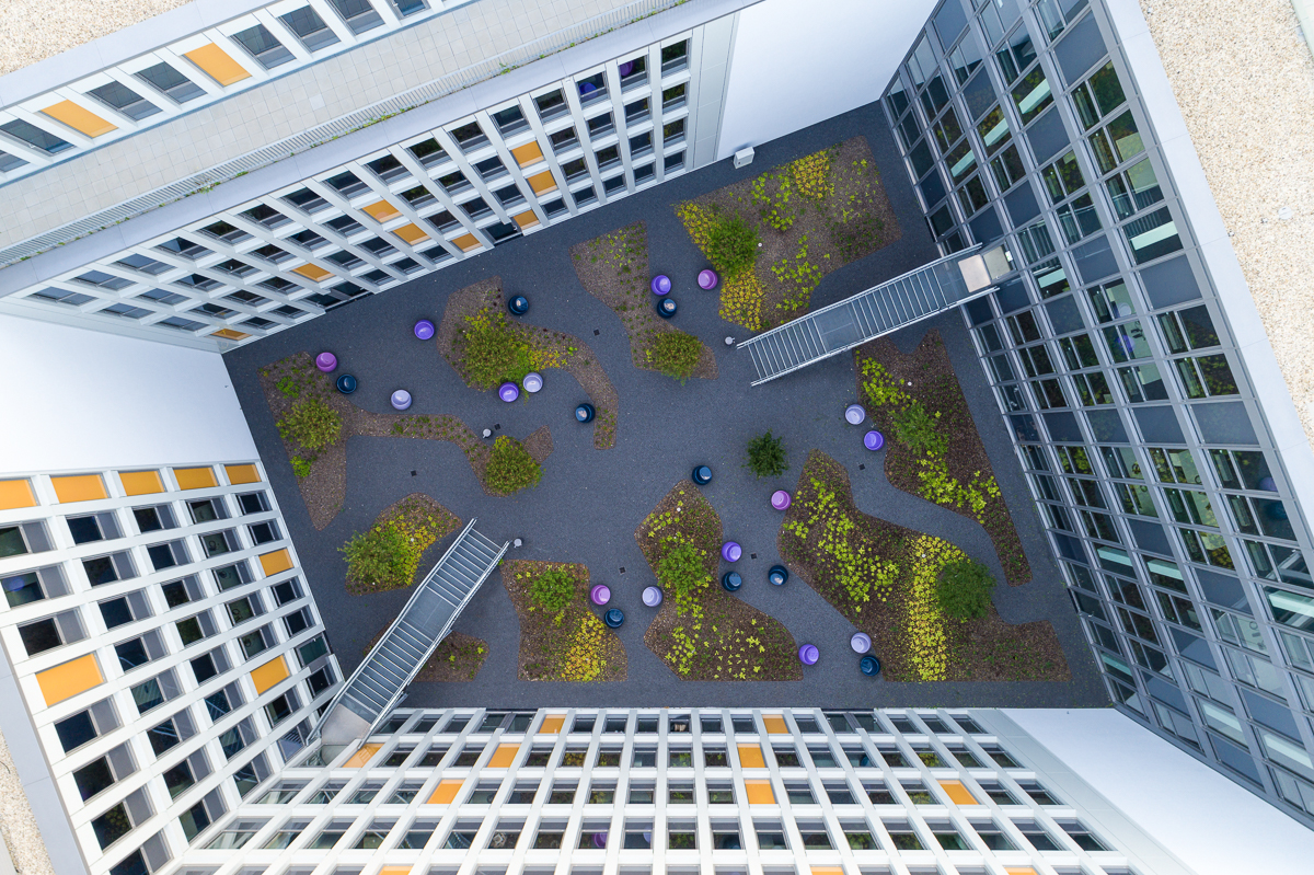 University campus open spaces Poppelsdorf by SINAI - 谷德设计网