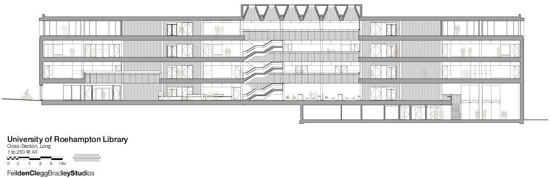 University of Roehampton Library by Feilden Clegg Bradley Studios - 谷德设计网