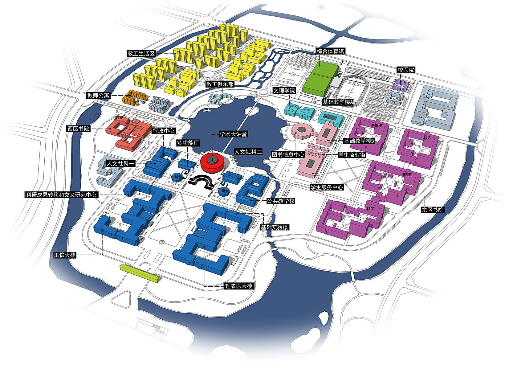 International Campus of Zhejiang University, China by UAD - 谷德设计网 International Campus of Zhejiang University, China by UAD - 谷德设计网