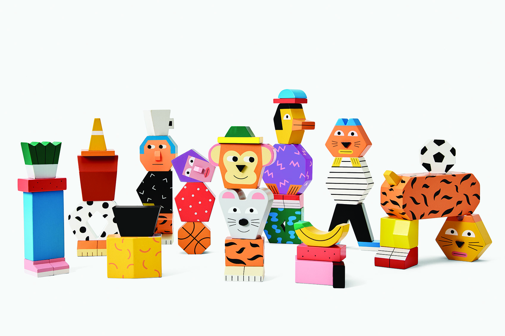 BLOCK PARTY by Andy Rementer for Areaware - 谷德设计网