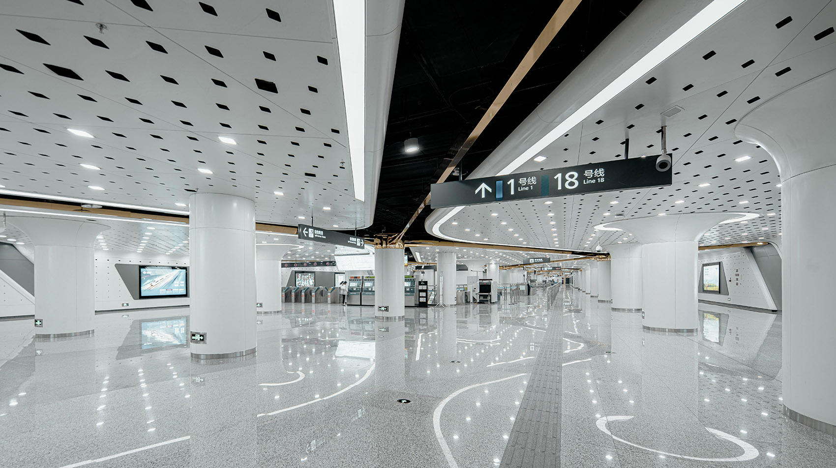 Chengdu Metro Line 18, China by J&A - 谷德设计网