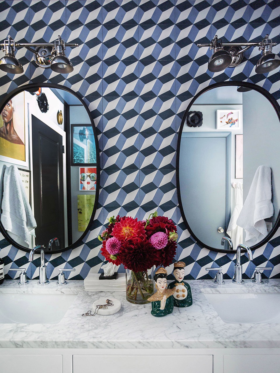 Designer Crystal Sinclair’s Home, New York by Crystal Sinclair Designs ...