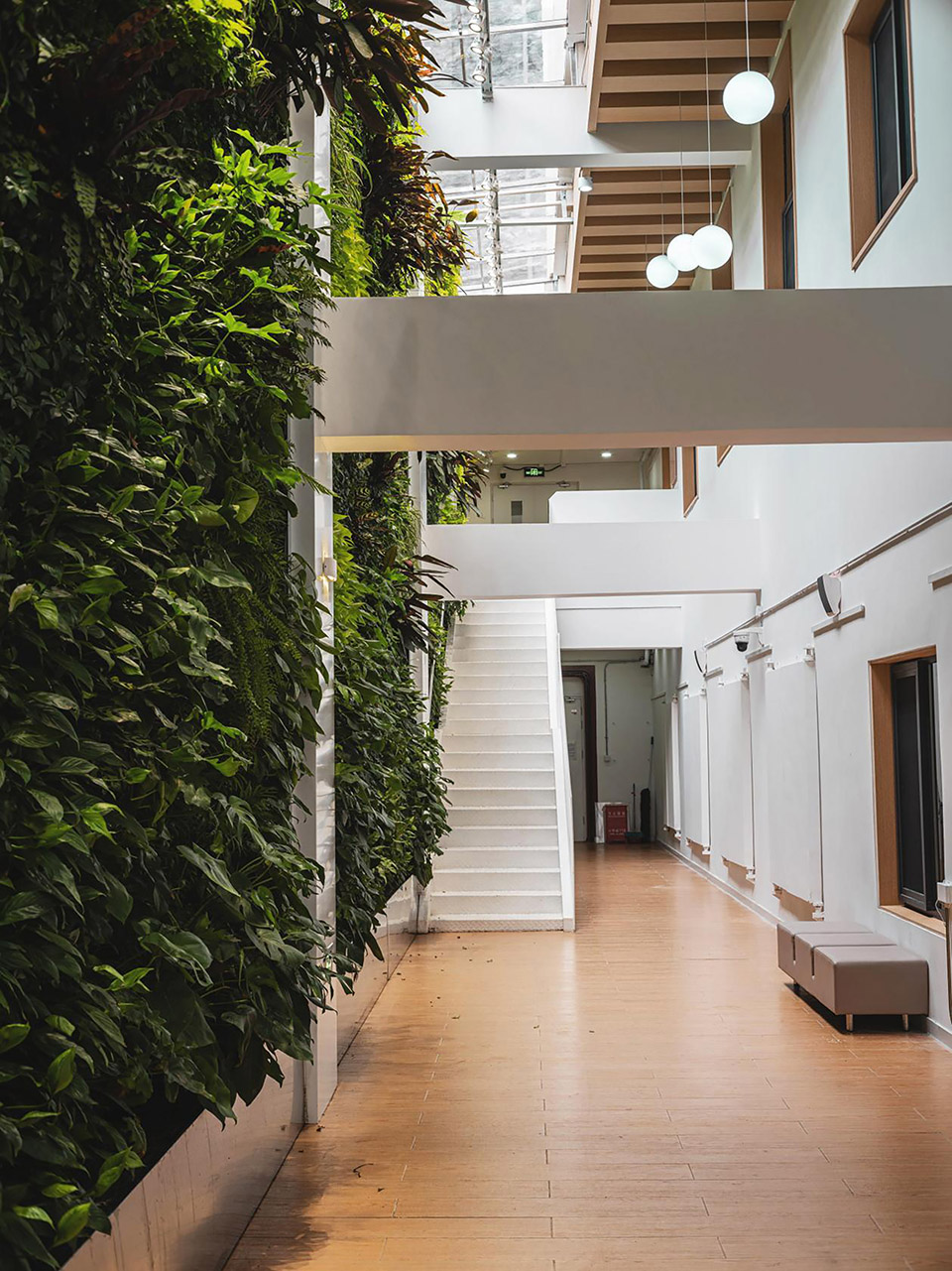 The upgrade of the underground space of dormitory building No. 35 of ...