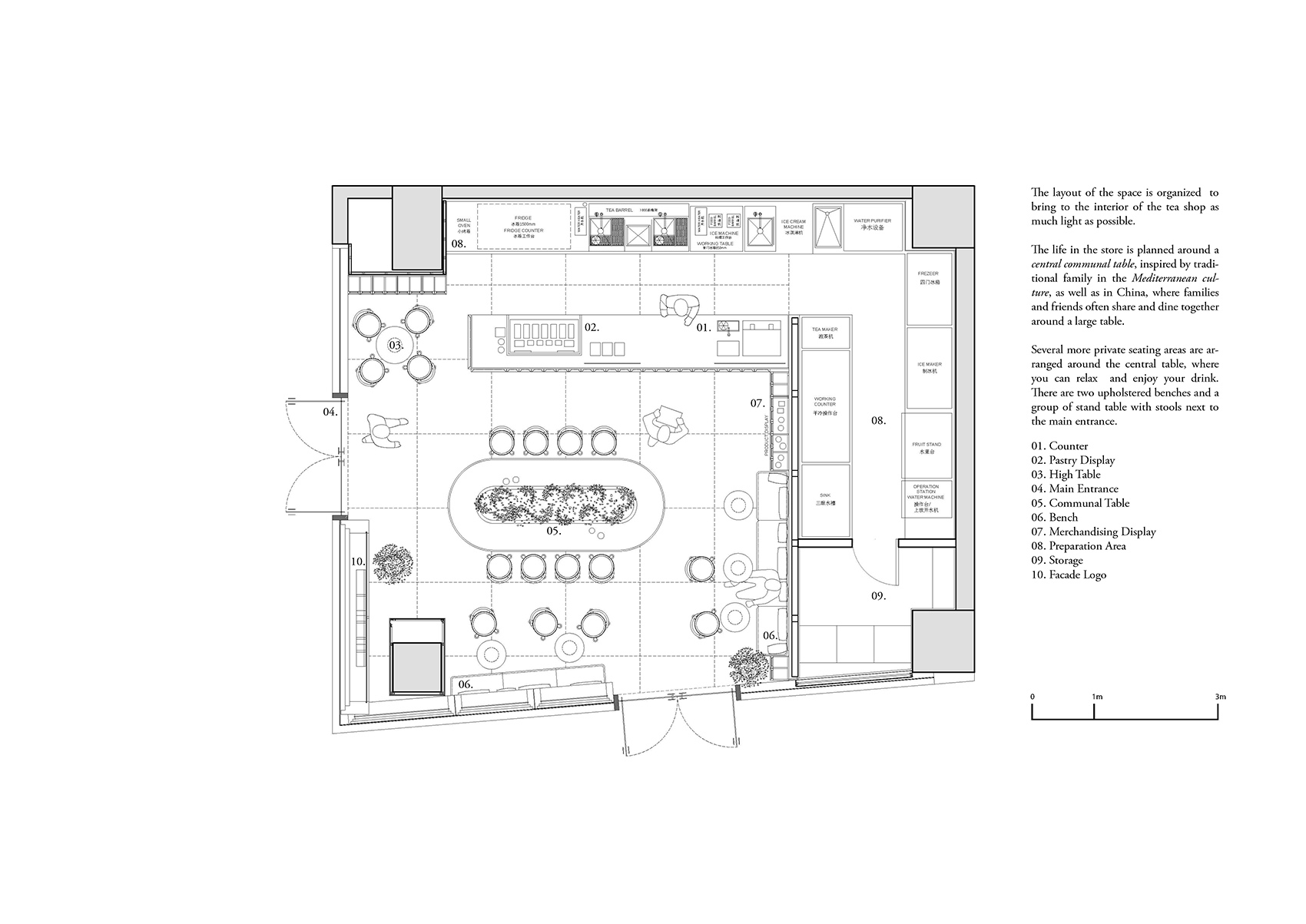 Mini Cuppa tea shop, China by RAAMS Architecture Studio - 谷德设计网