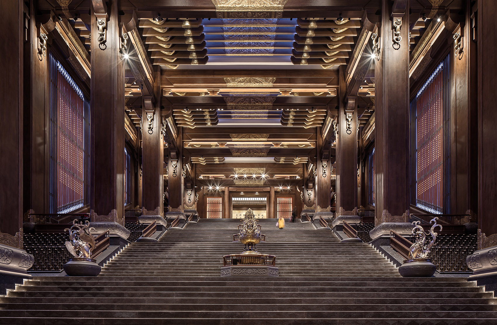 Nishan Sacredland Great Learning Hall, China by OI Architects - 谷德设计网