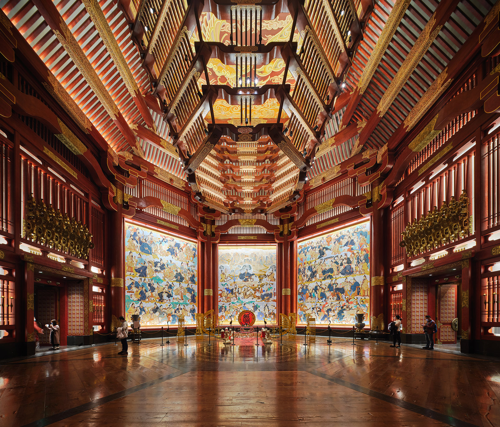 Nishan Sacredland Great Learning Hall, China by OI Architects - 谷德设计网