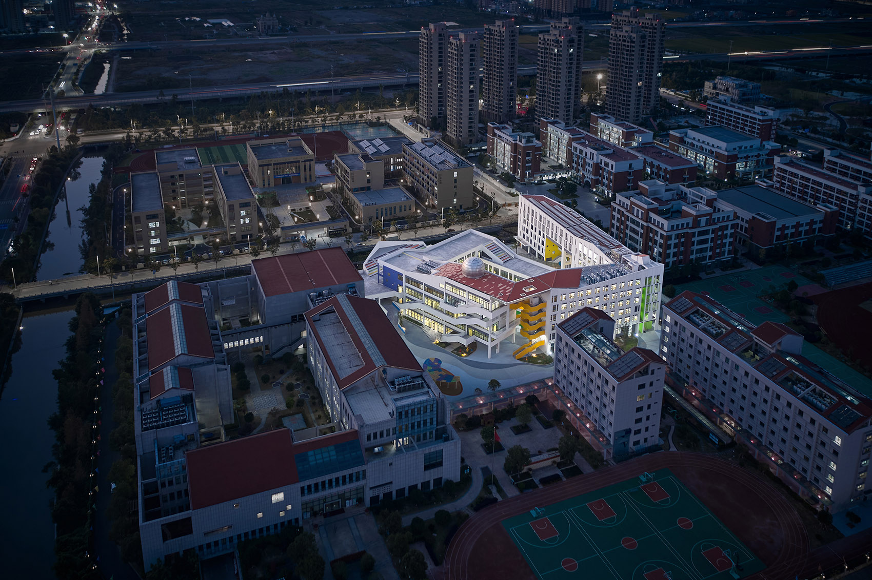 Primary School of Yueqing Yuying Boarding School – Phase II by The ...