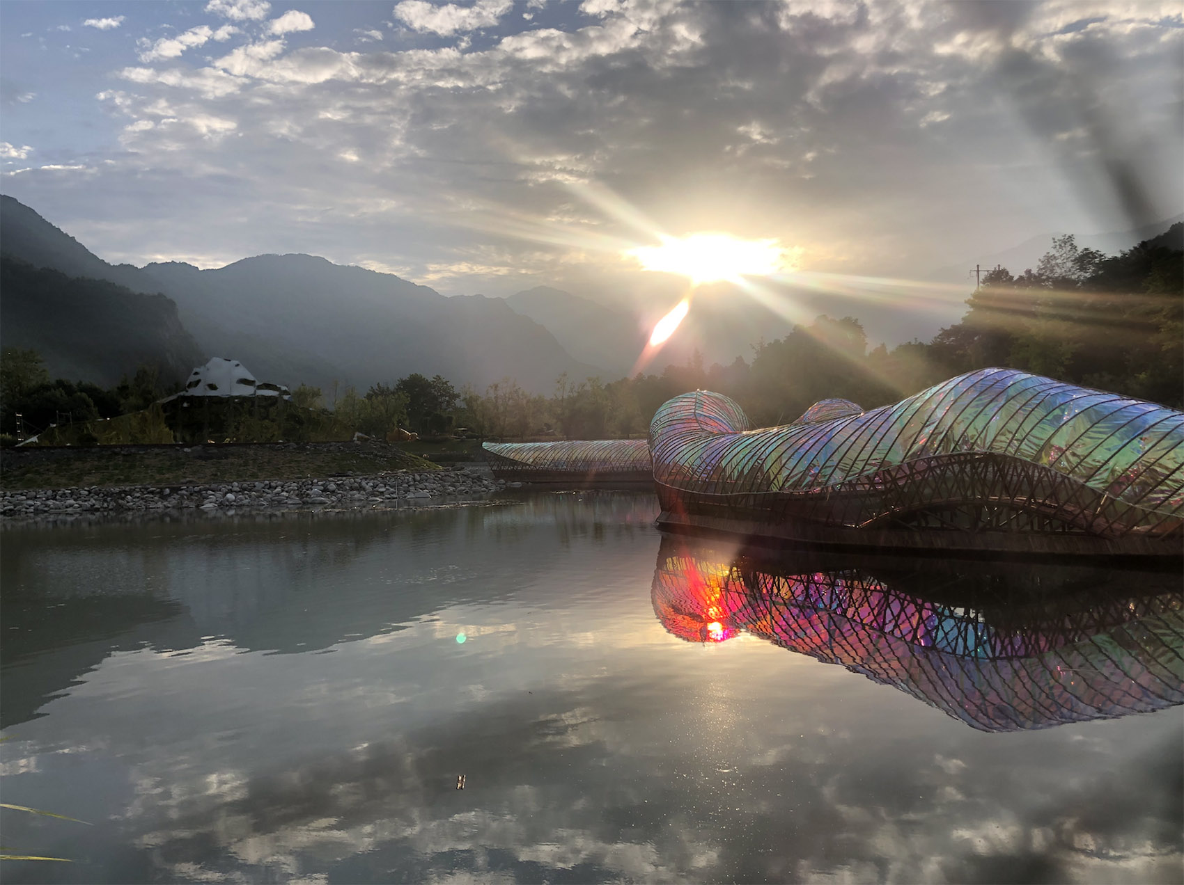 Dragon Bridge, China by Sichuan Xiaolvqiu Tourism Resources Development ...