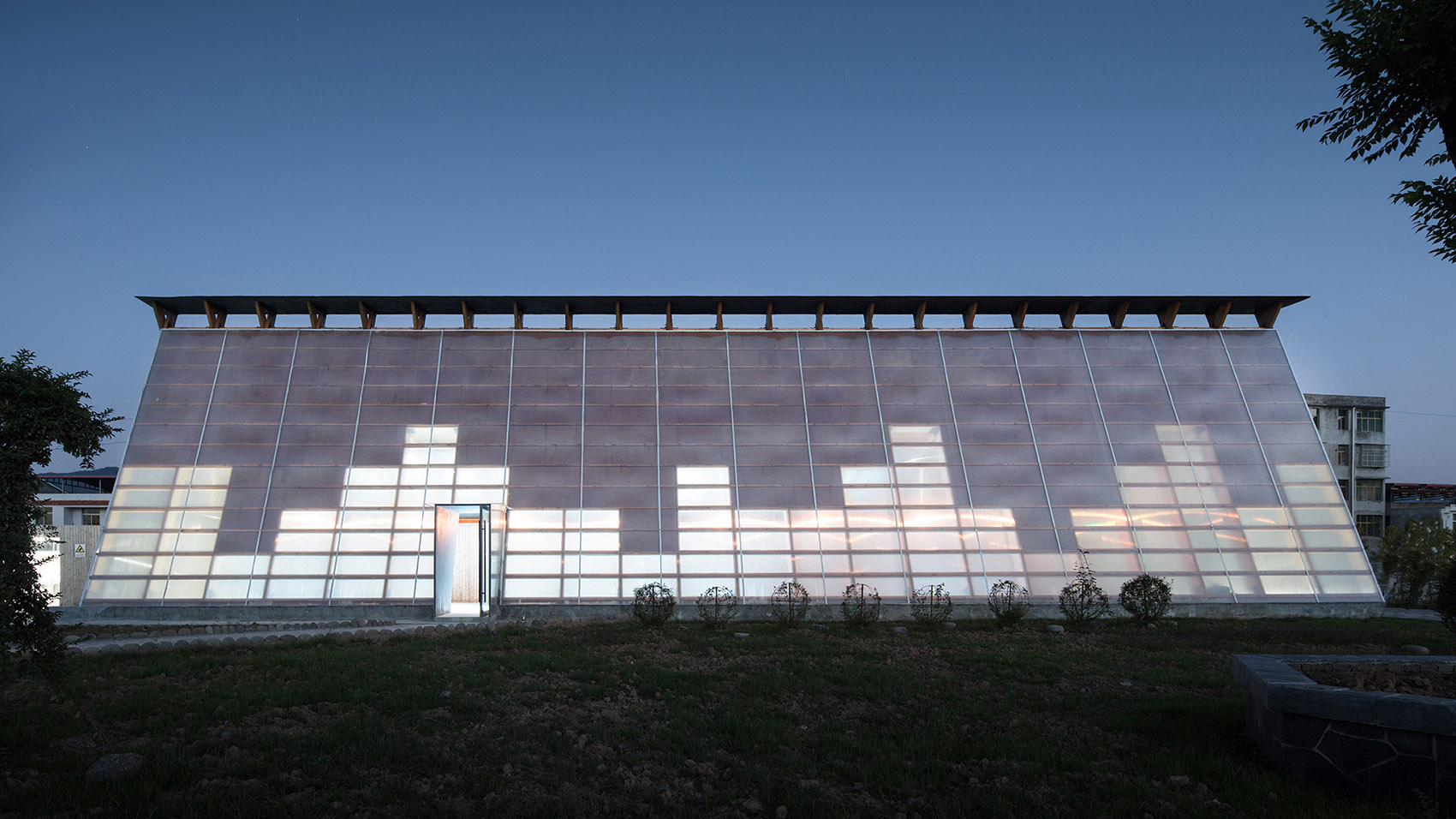 Strawberry Farm Activity Hall, China by Describing Architecture Studio ...