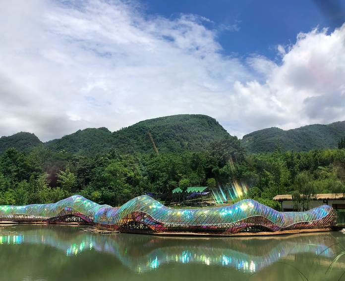 Dragon Bridge, China by Sichuan Xiaolvqiu Tourism Resources Development ...