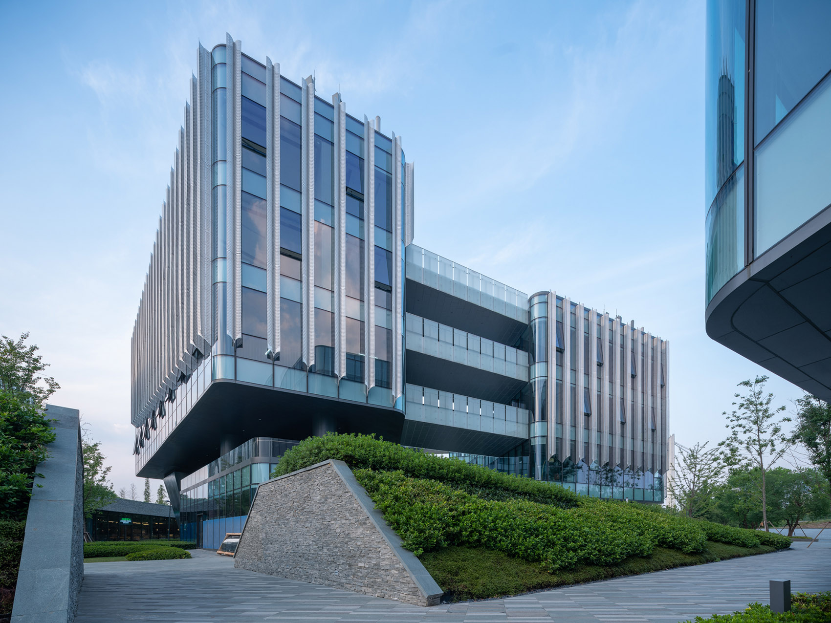 Nanjing Eco Hi-Tech Island: Xin Wei Yi Technology Park, China by NBBJ ...