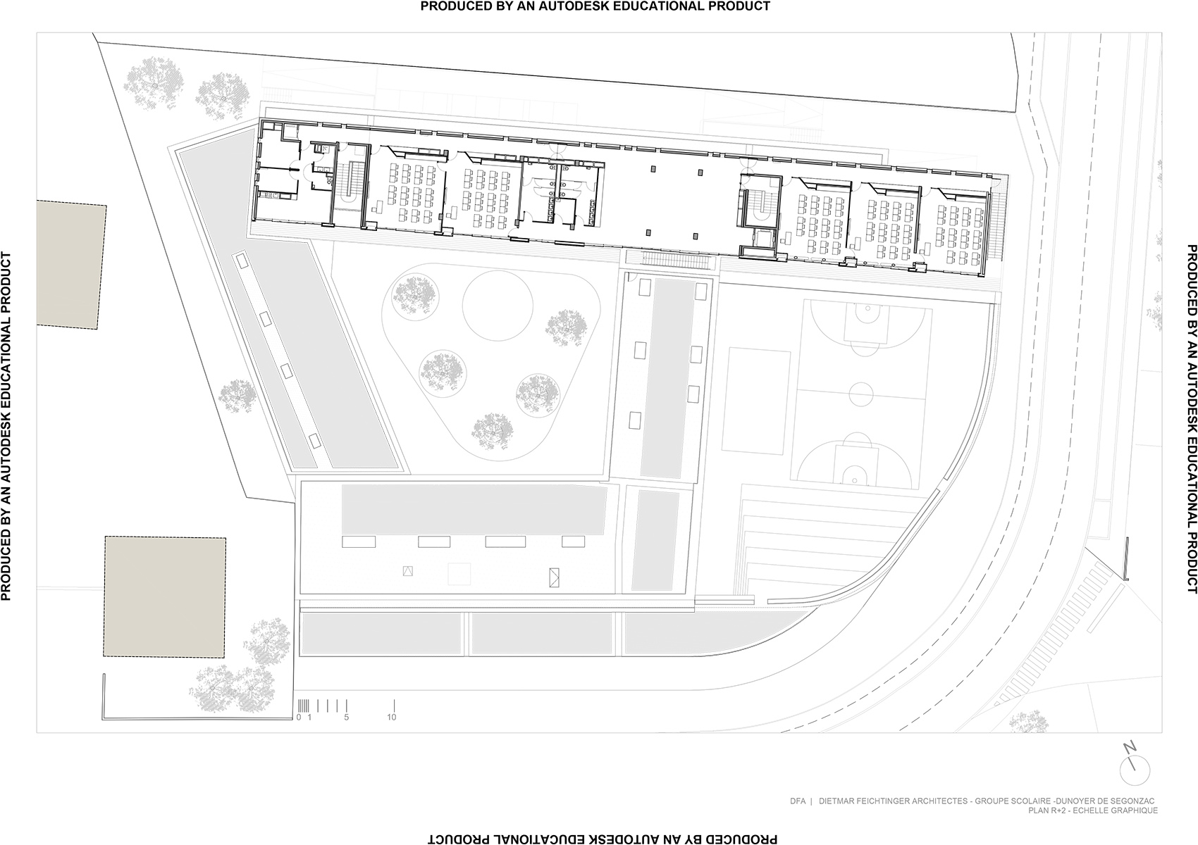 School Center and Leisure Activity Center in Antony by Dietmar ...
