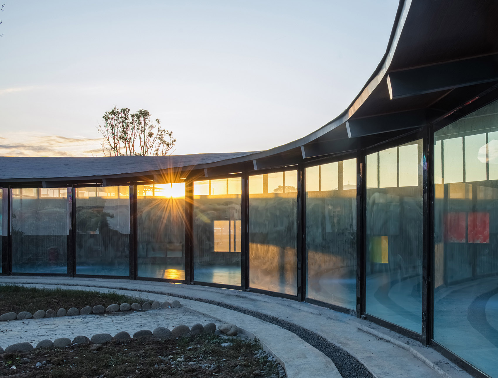 Strawberry Farm Activity Hall, China by Describing Architecture Studio ...