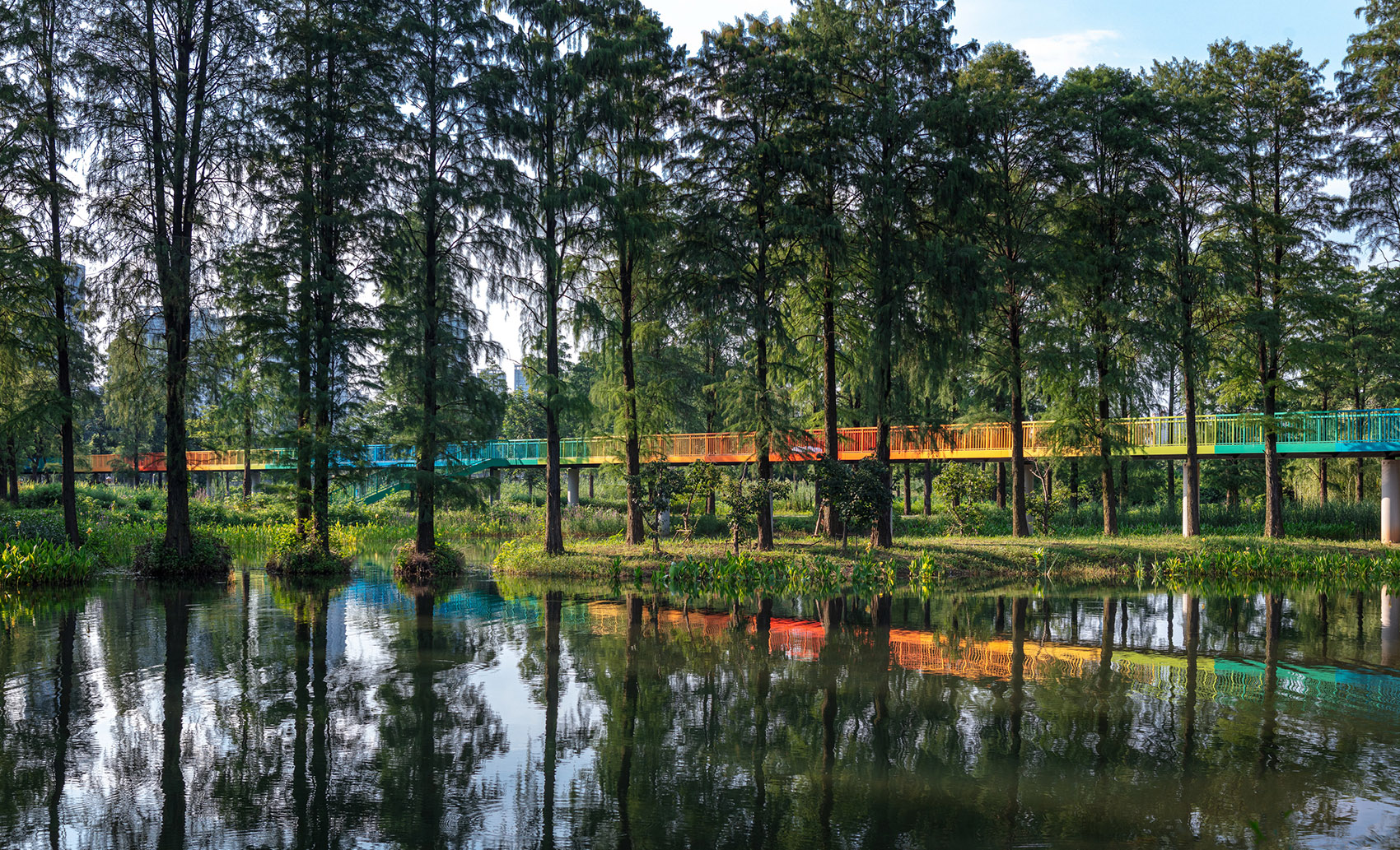 Landscape Renovation Design of the South Wetland Park on Plot D3 of OCT ...
