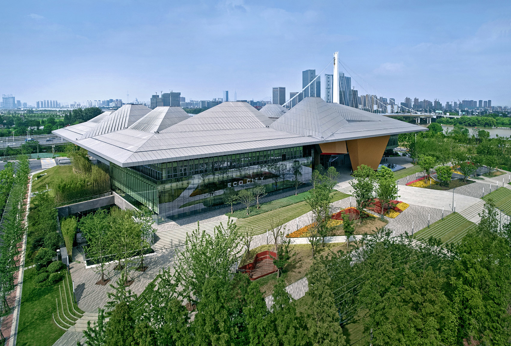 Nanjing Eco Hi-Tech Island: Xin Wei Yi Technology Park, China by NBBJ ...