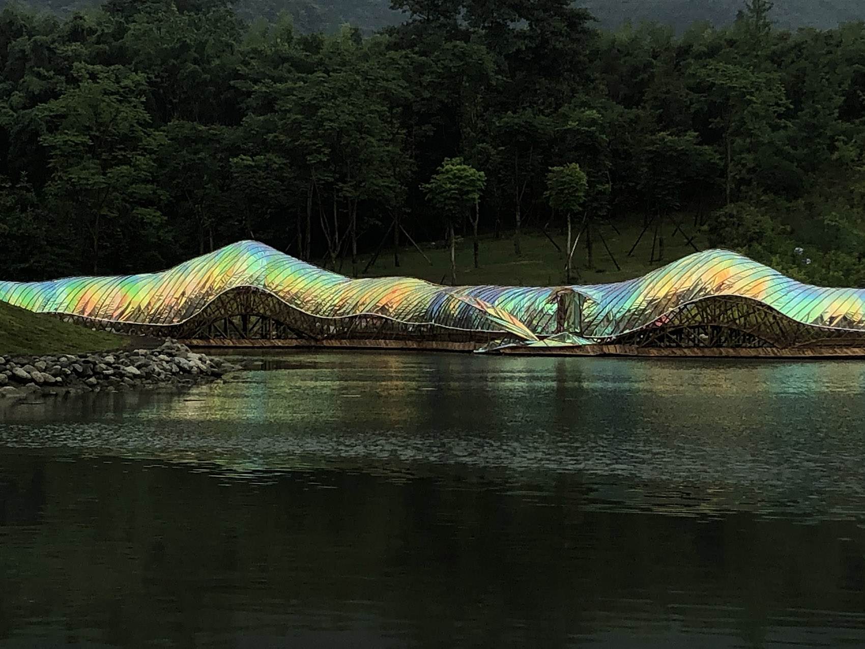 Dragon Bridge, China by Sichuan Xiaolvqiu Tourism Resources Development ...