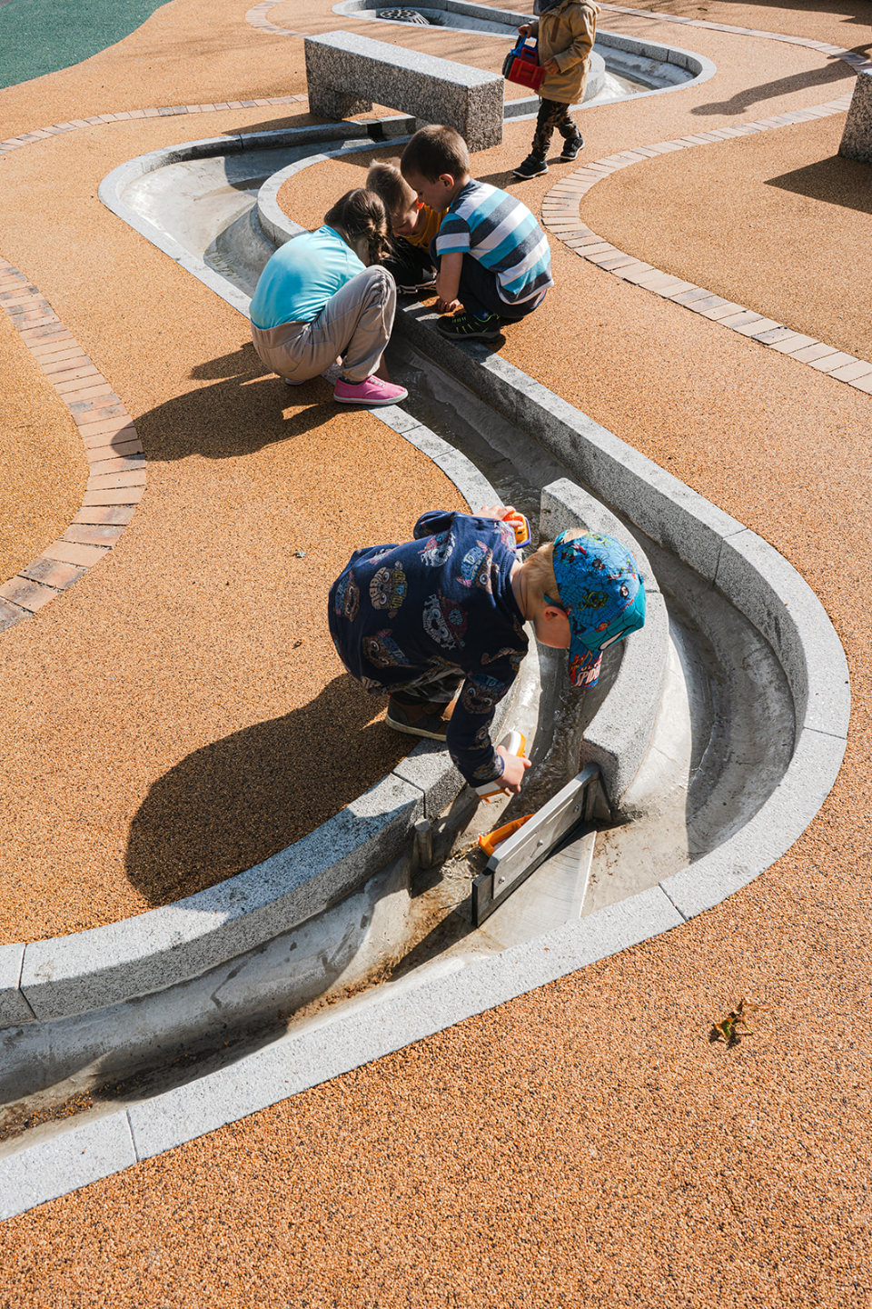Åvik River Reed Playground and river park by LOCI Landscape Architects ...