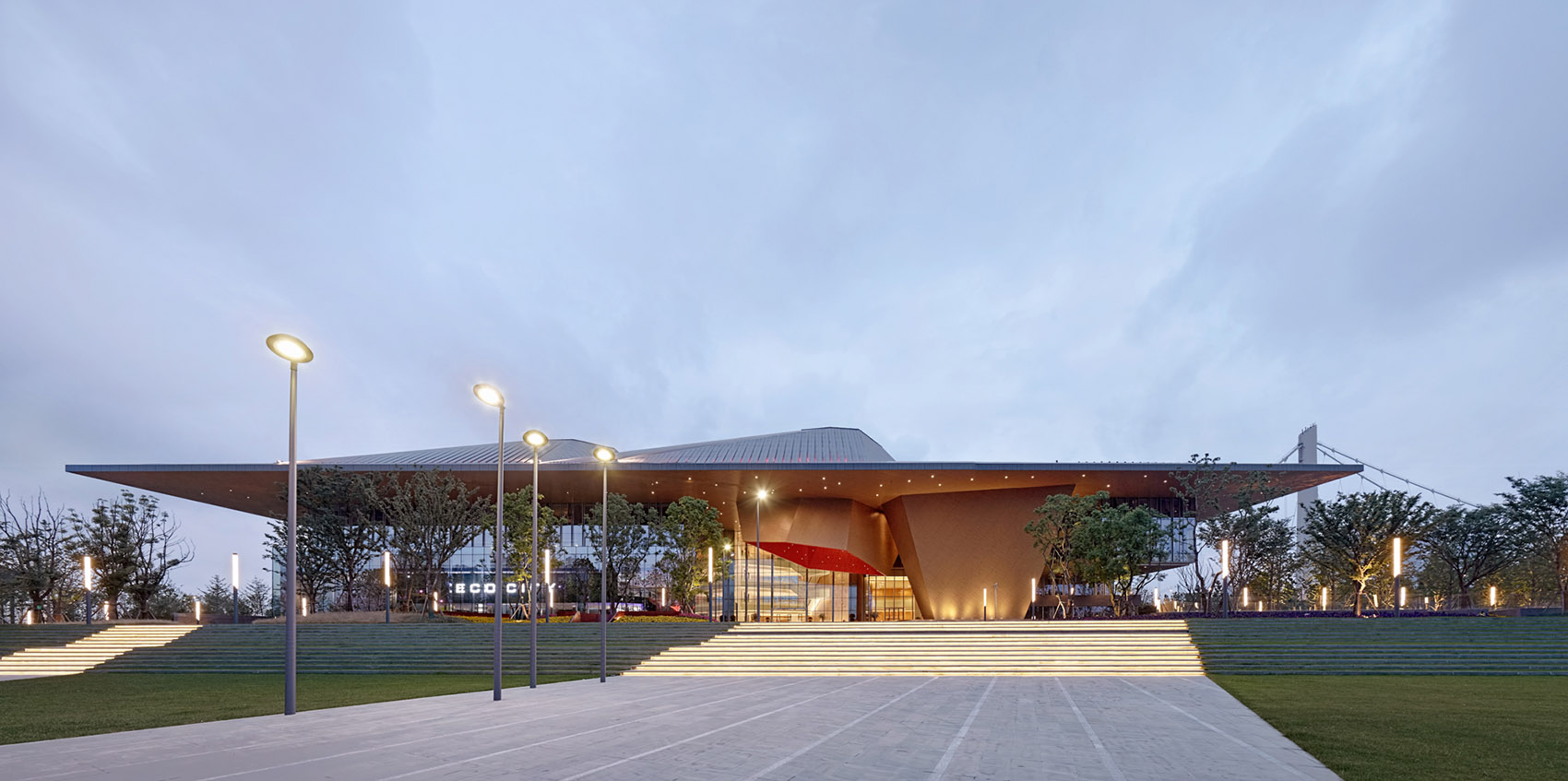 Nanjing Eco Hi-Tech Island: Xin Wei Yi Technology Park, China by NBBJ ...