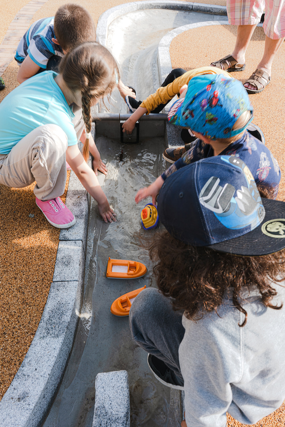 Åvik River Reed Playground and river park by LOCI Landscape Architects ...