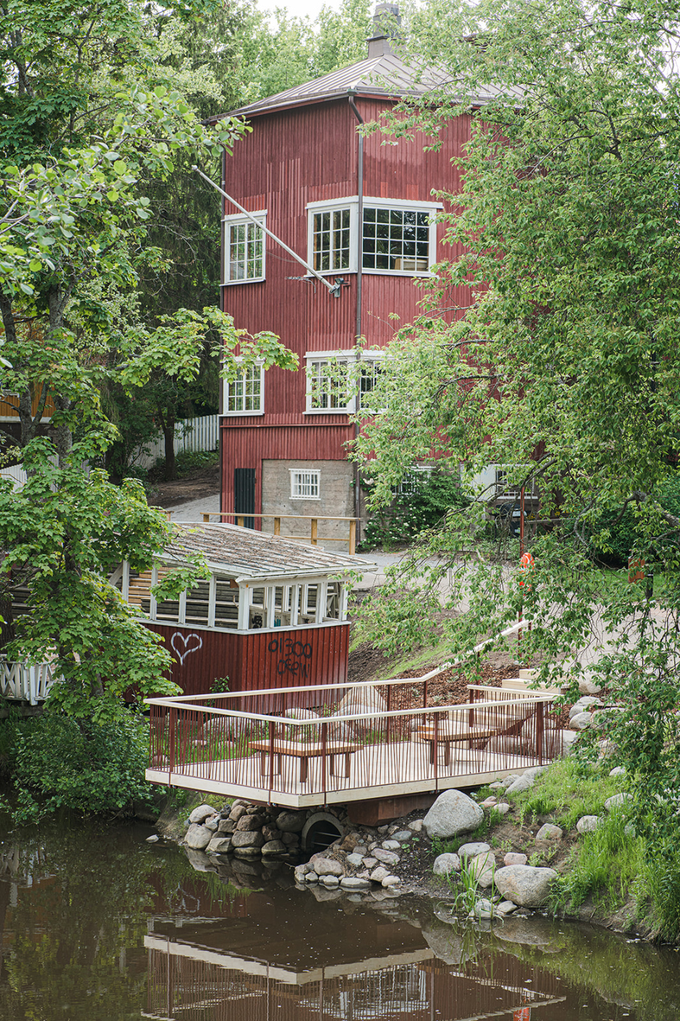 Åvik River Reed Playground and river park by LOCI Landscape Architects ...