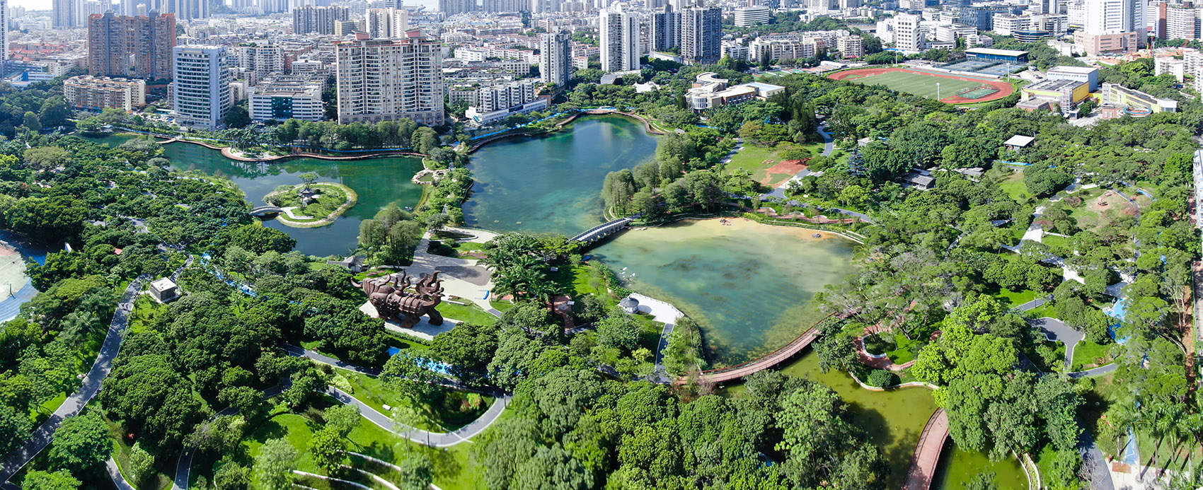 SIHAI Park Landscape Optimizing Design, China by SZLA - 谷德设计网