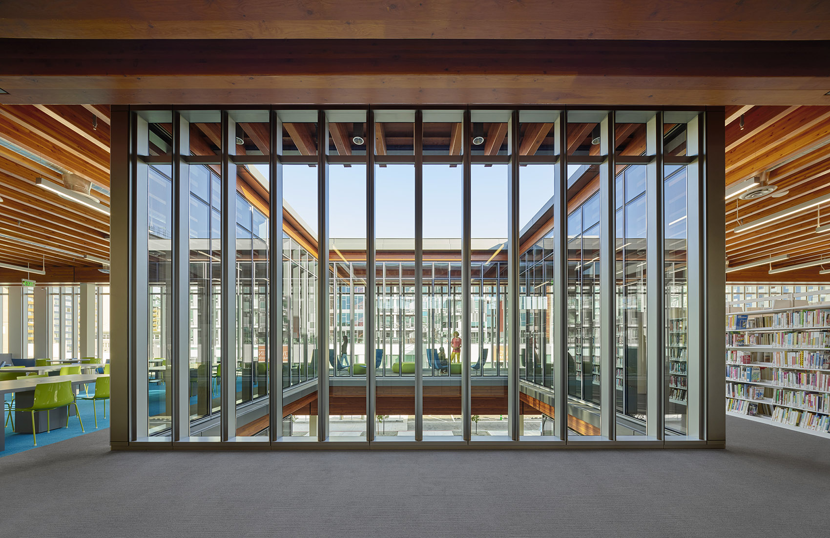 Billie Jean King Main Library by SOM - 谷德设计网