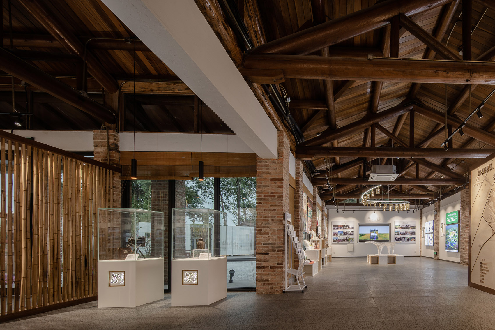 Sichuan Dayi Country Ecology Museum & Moire Pattern Dynamic Wall, China ...