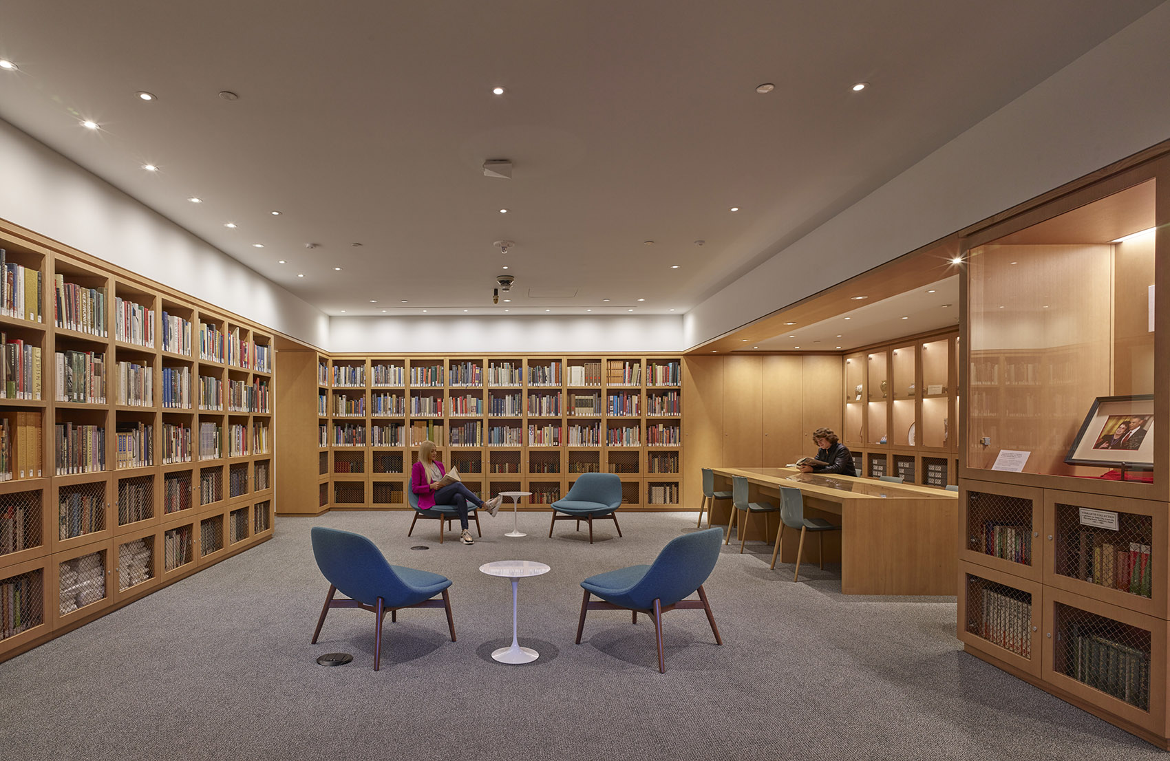 Billie Jean King Main Library by SOM - 谷德设计网