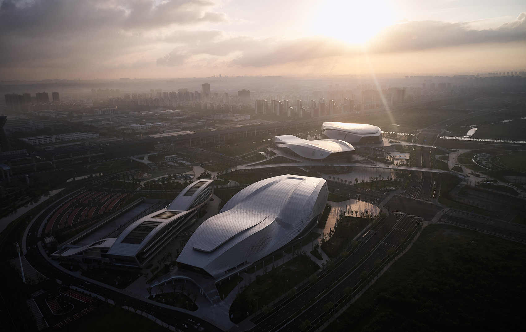 Interior Design of Ningbo Olympic Sports Center, China by CCDI Beijing ...