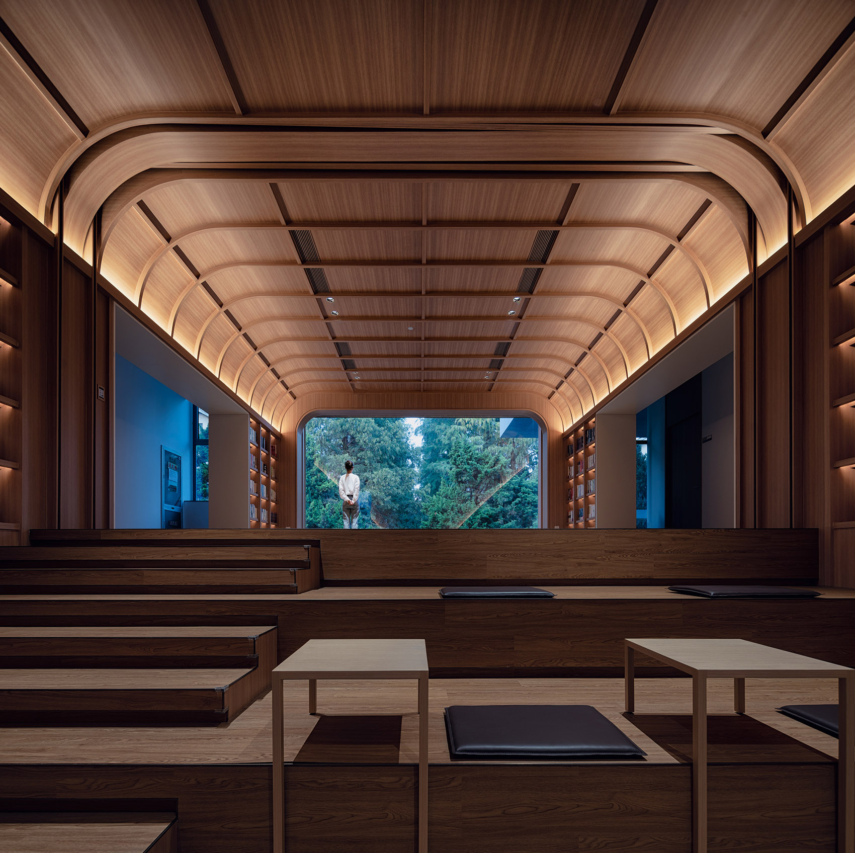 Library of Zijin Campus, Nanjing Normal University, China by DUTS ...