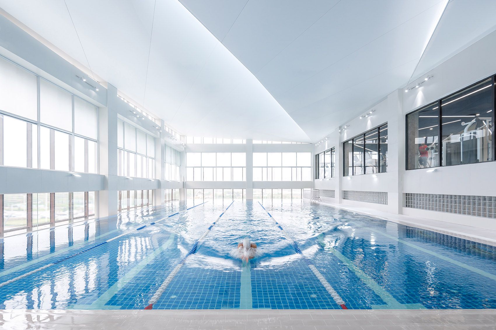 Chang Chun Time Cube Swimming Fitness Center, China by STEPS ...