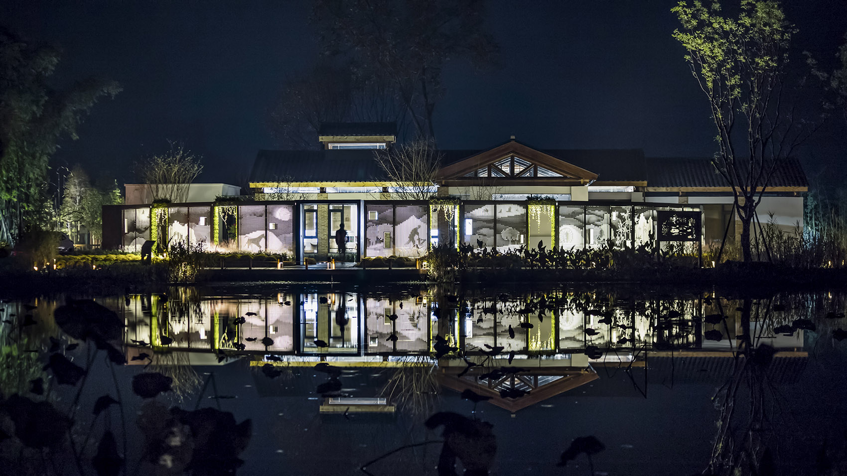 Sichuan Dayi Country Ecology Museum & Moire Pattern Dynamic Wall, China ...
