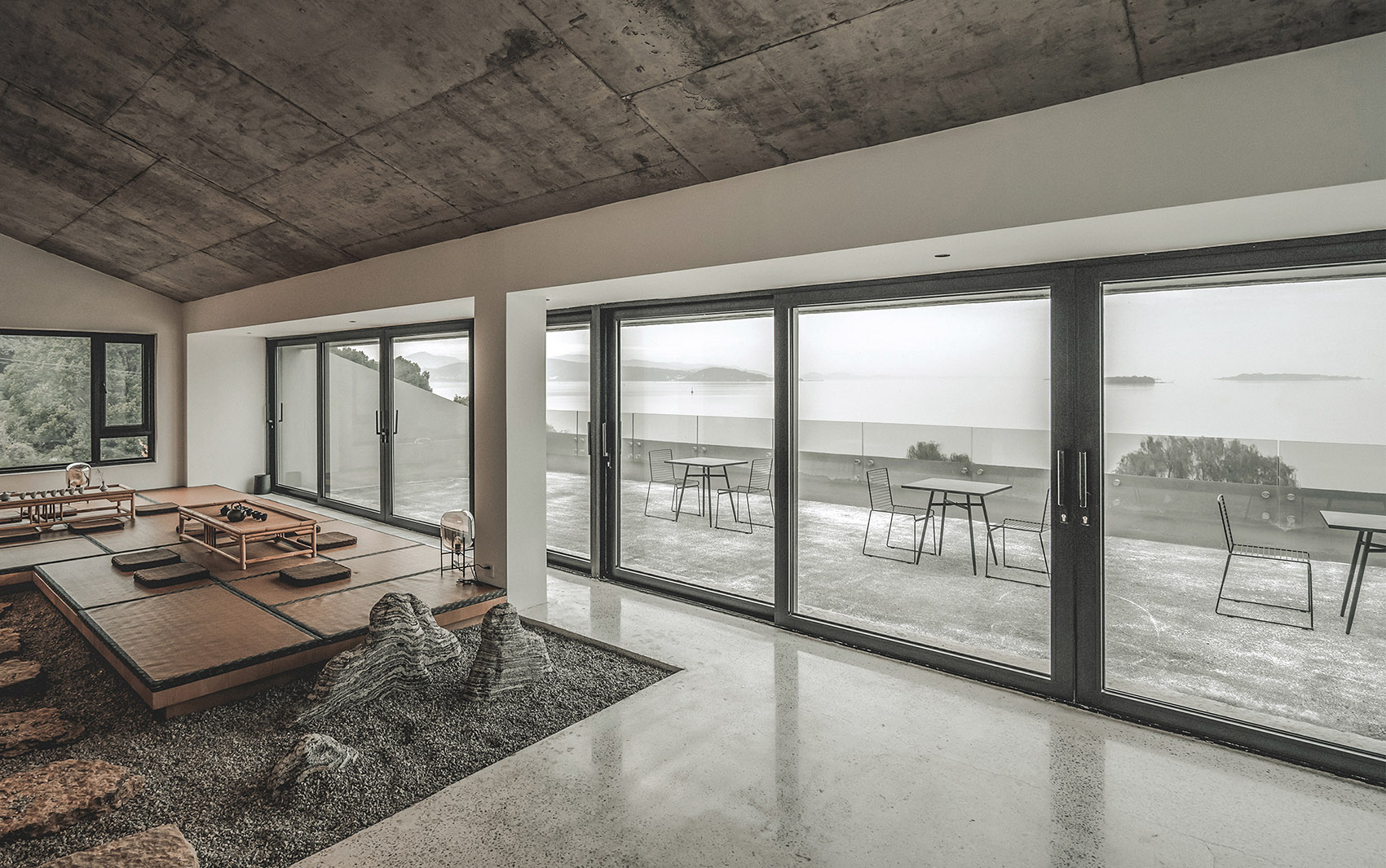 Renovation and interior design of Cloud Retreat Hotel on Sanshan island ...