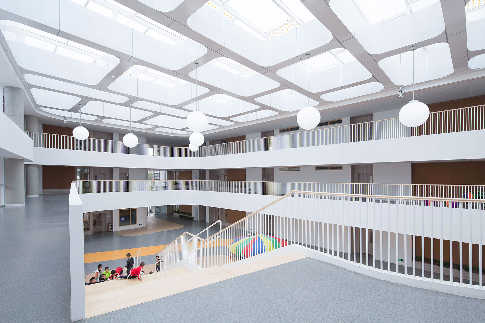 黄陵县新区幼儿园，陕西 Biad第六建筑设计院 谷德设计网