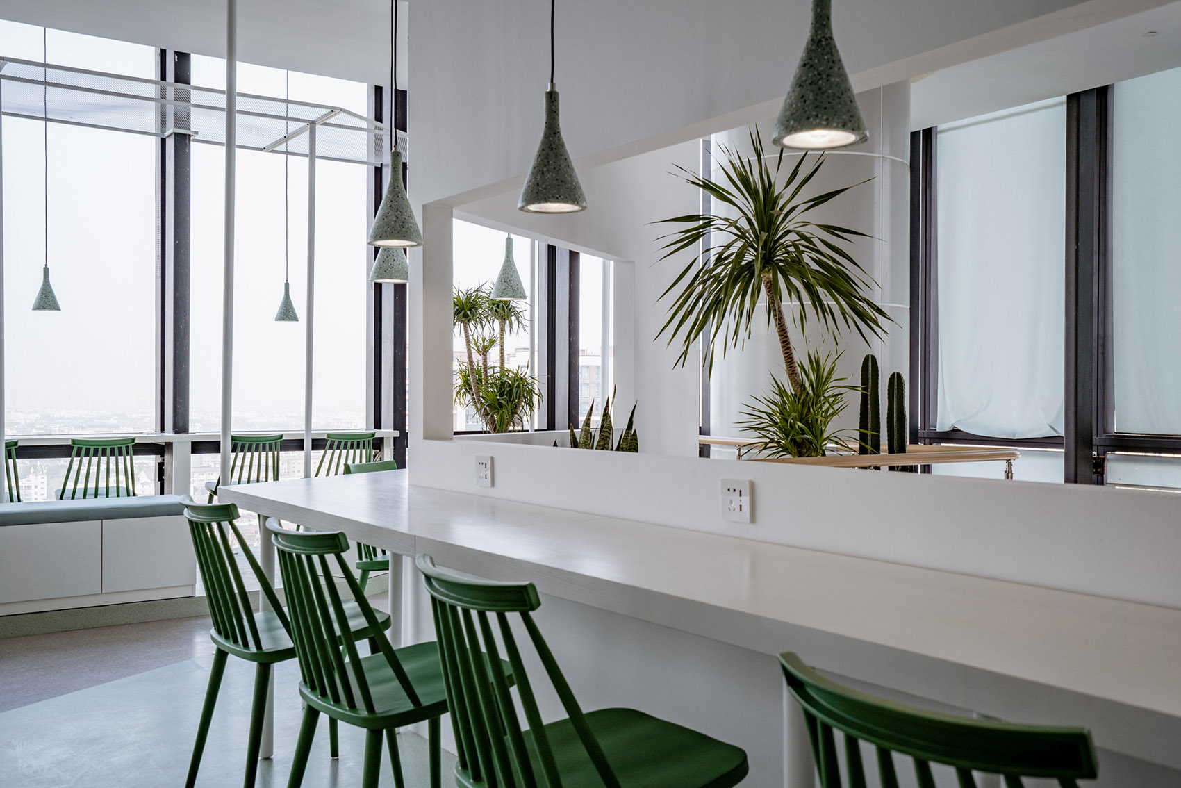 “Sky Gallery” Aerial Study Room, Suzhou, China by Parallect Design - 谷德设计网