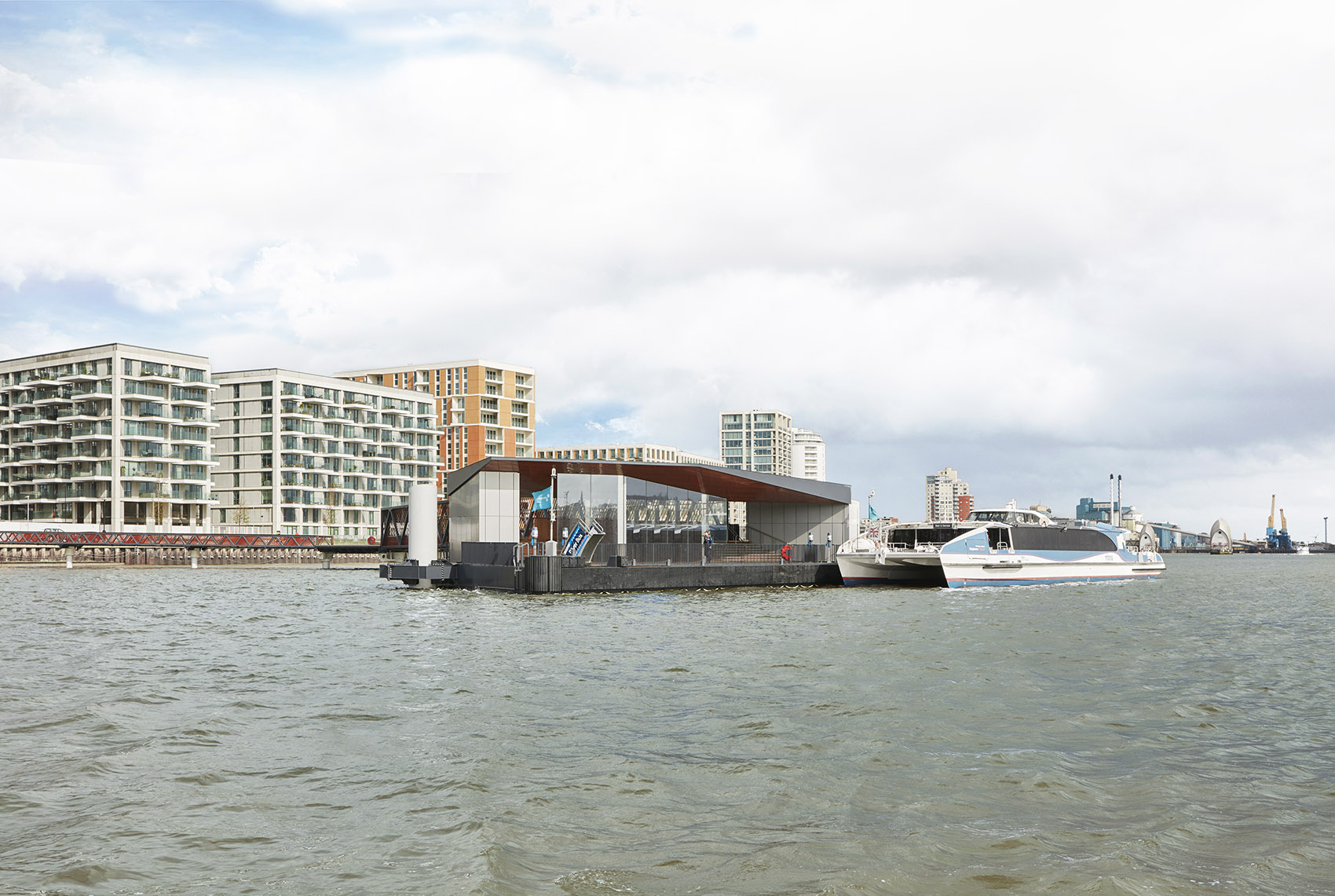 Royal Wharf Pier by Nex - 谷德设计网