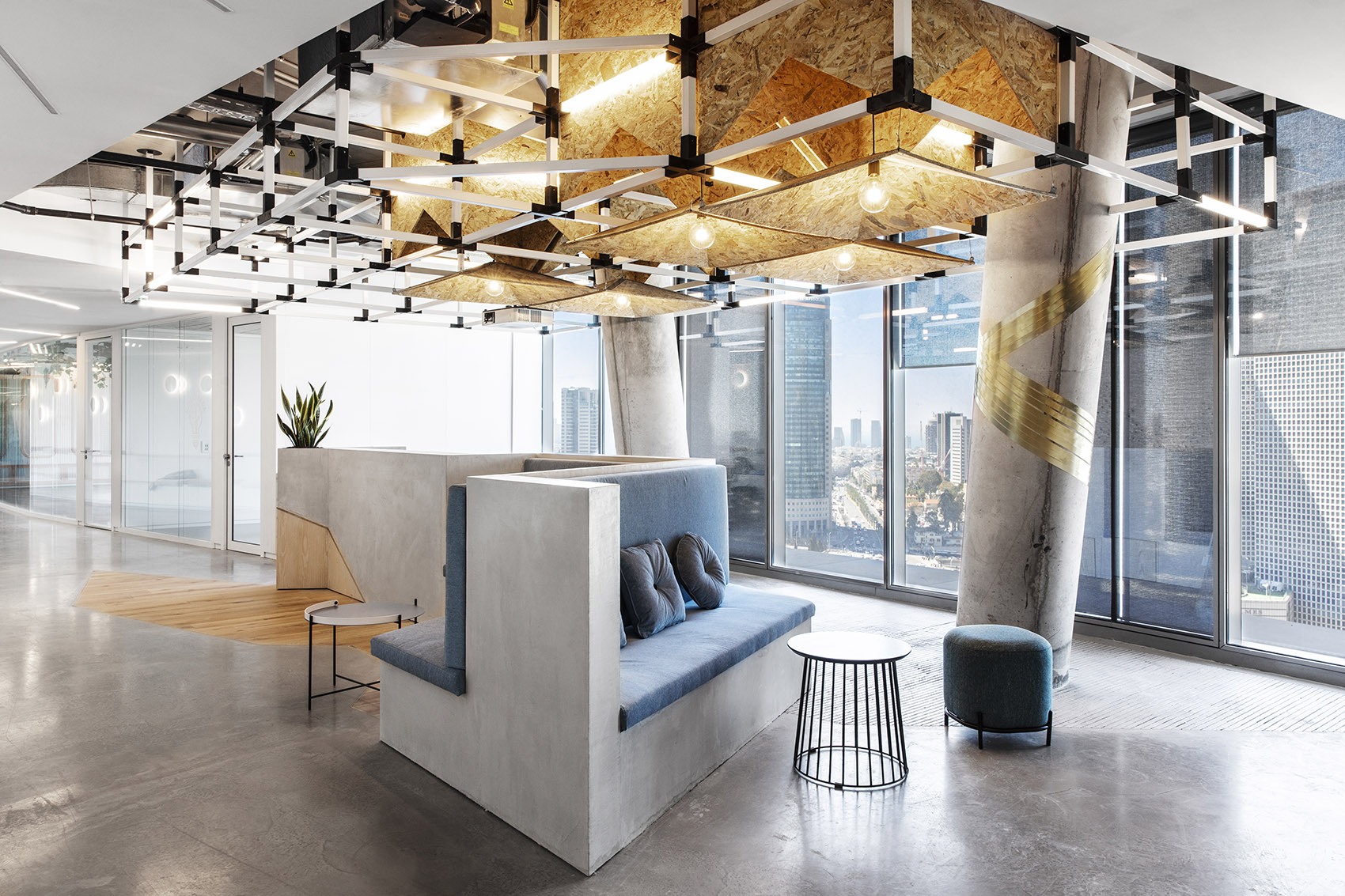 NATURAL INTELLIGENCE Offices by Roy David Architecture - 谷德设计网